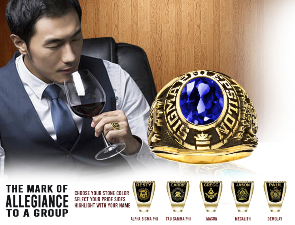 Fraternity Rings – RING DESIGNING .COM